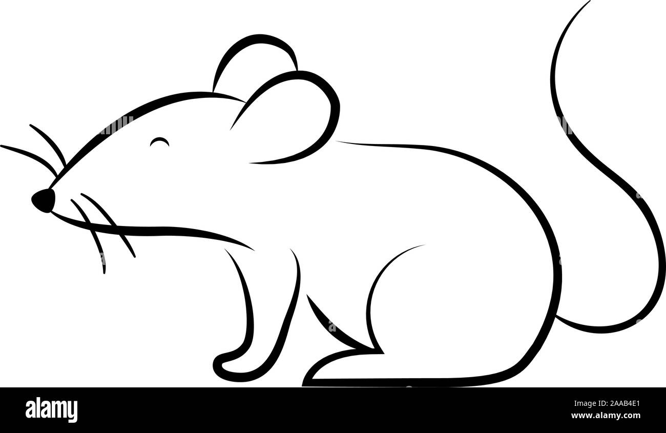 Isolated mouse cartoon vector design Stock Vector Image & Art - Alamy