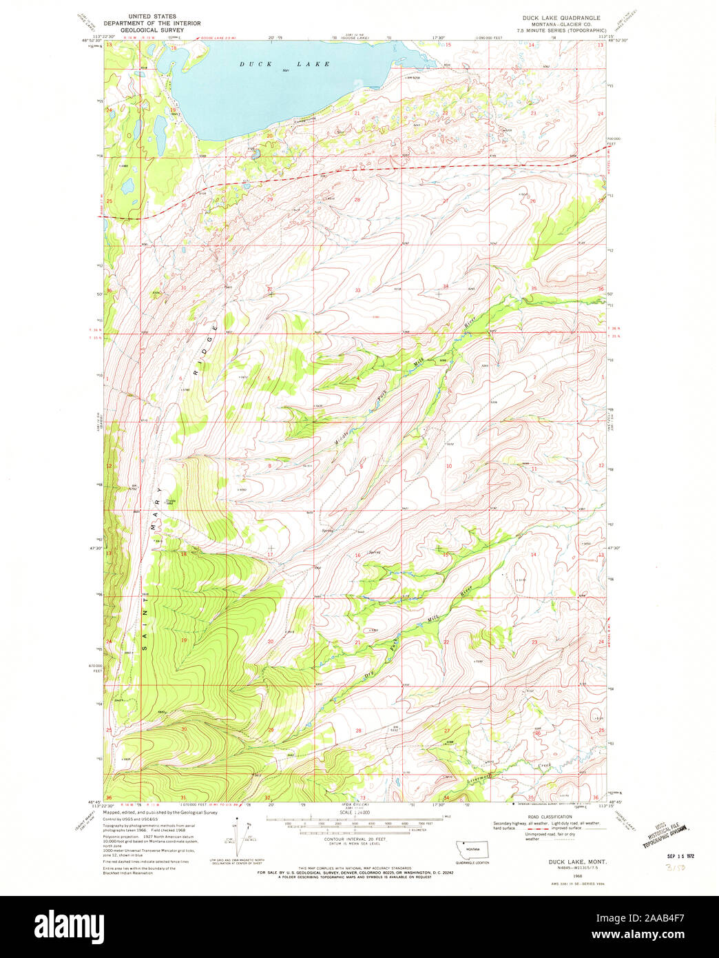 Duck lake map hi-res stock photography and images - Alamy