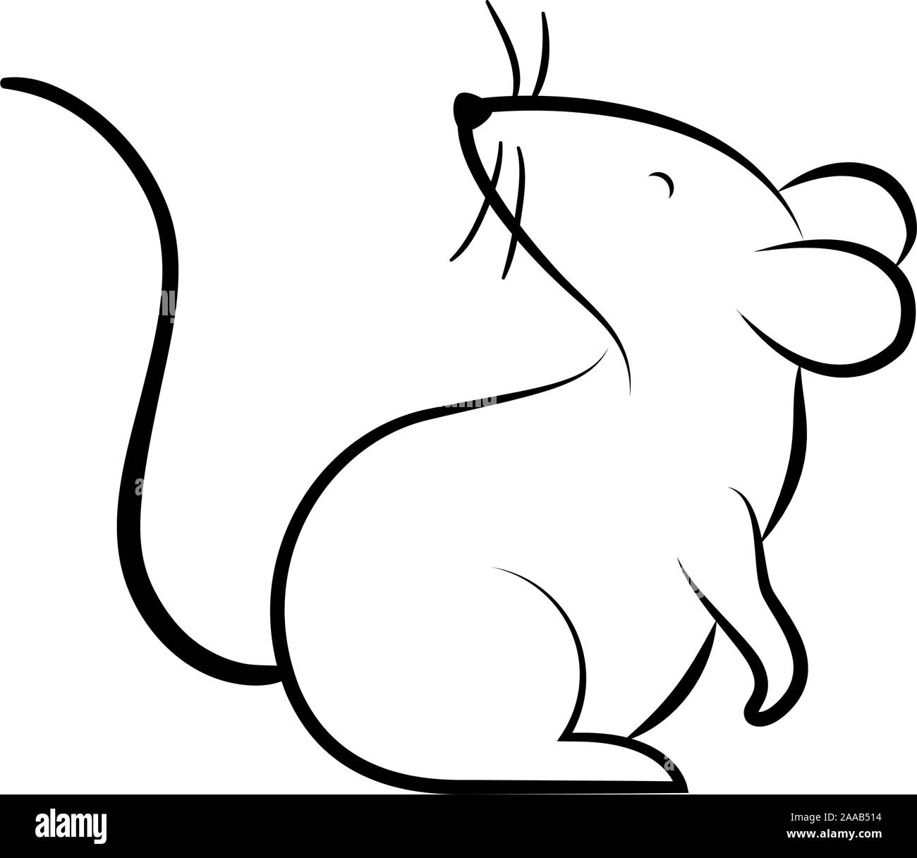 Isolated mouse cartoon vector design Stock Vector Image & Art - Alamy