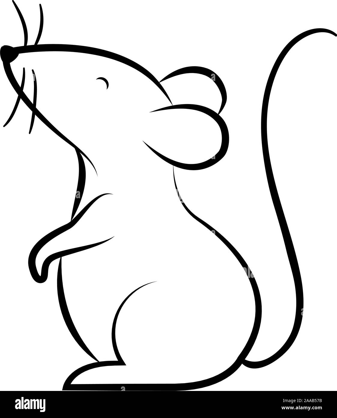 Isolated mouse cartoon vector design Stock Vector Image & Art - Alamy