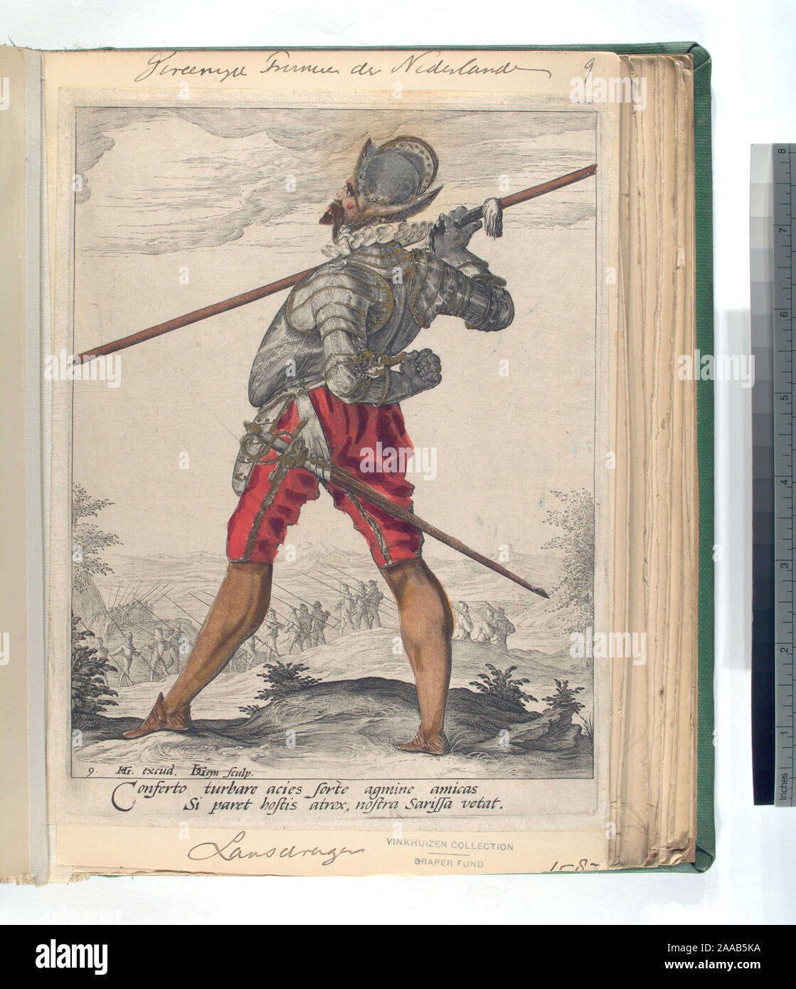 Draper Fund; Conferto turbare acies forte agmine amicas si paret hostis ...