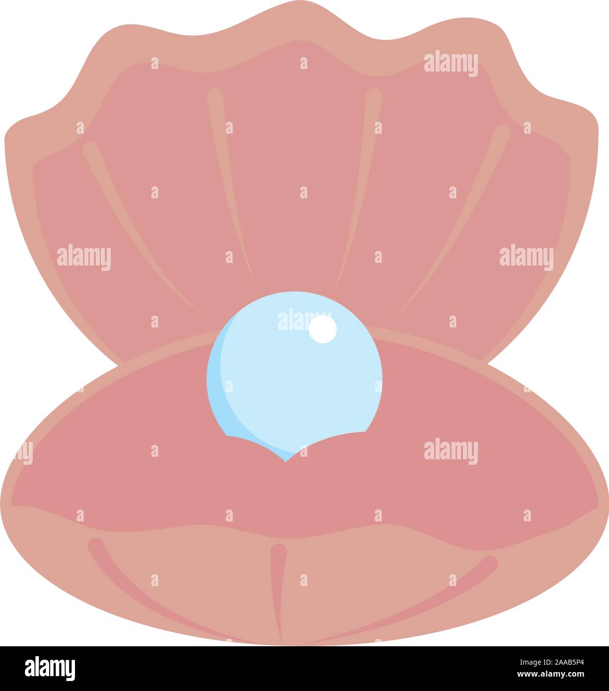 Isolated sea shelf vector design Stock Vector Image & Art - Alamy