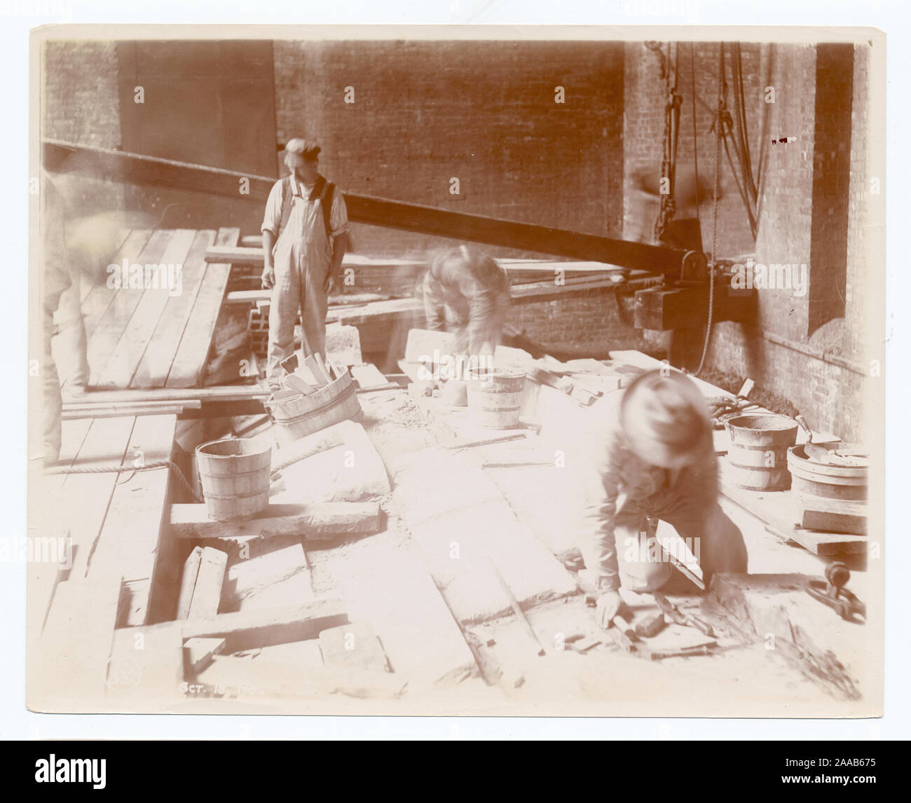 Construction of a vault.; Construction of a vault Stock Photo - Alamy