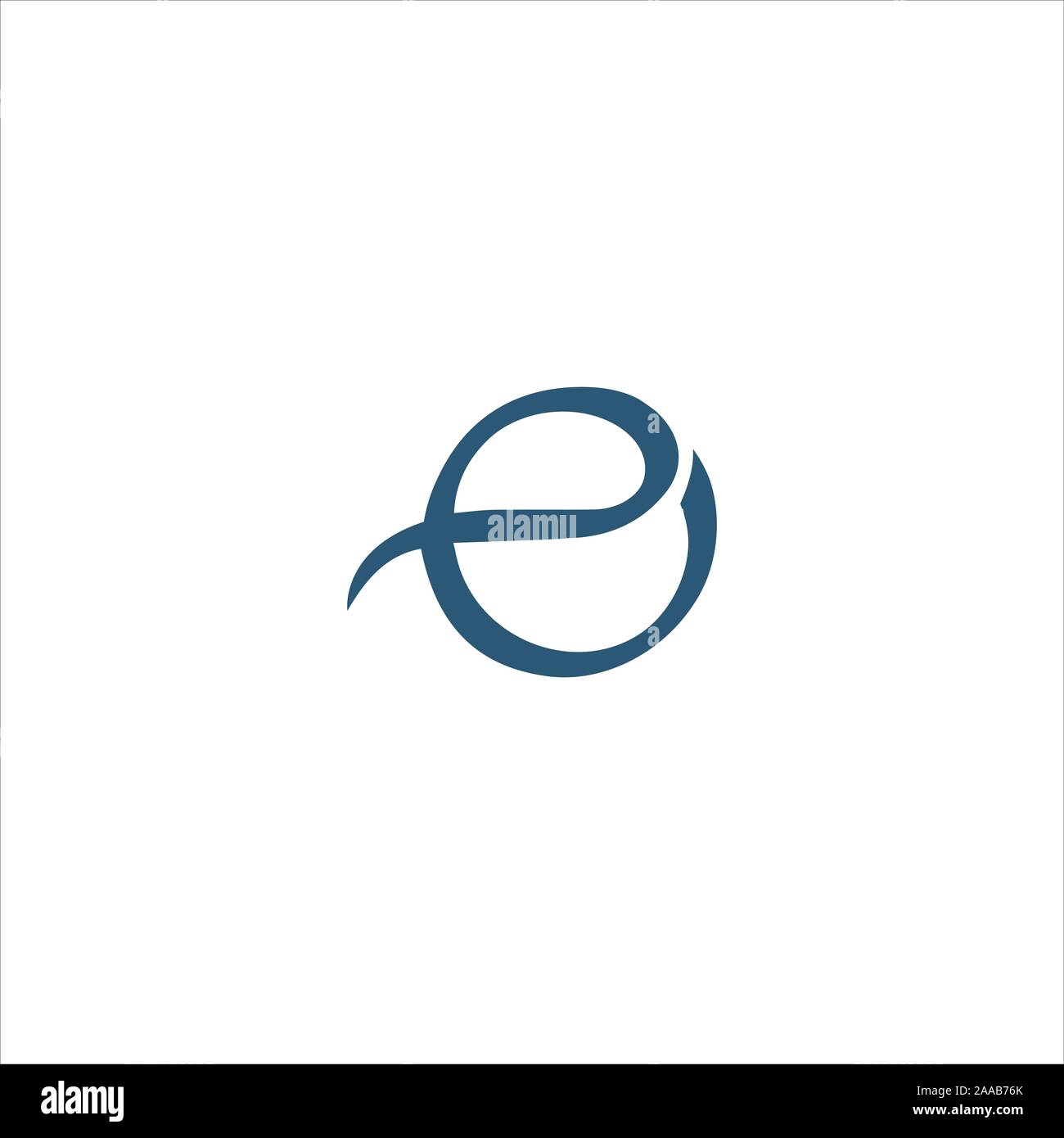 Initial letter eo or oe logo vector design template Stock Vector Image ...