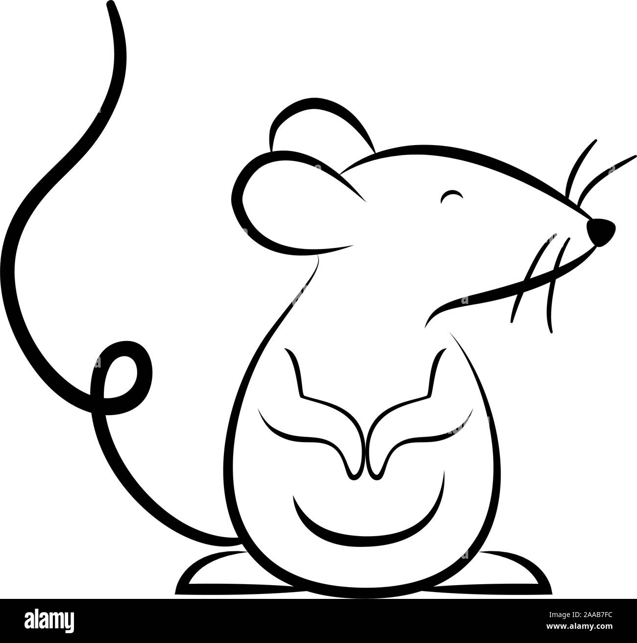 Isolated mouse cartoon vector design Stock Vector Image & Art - Alamy
