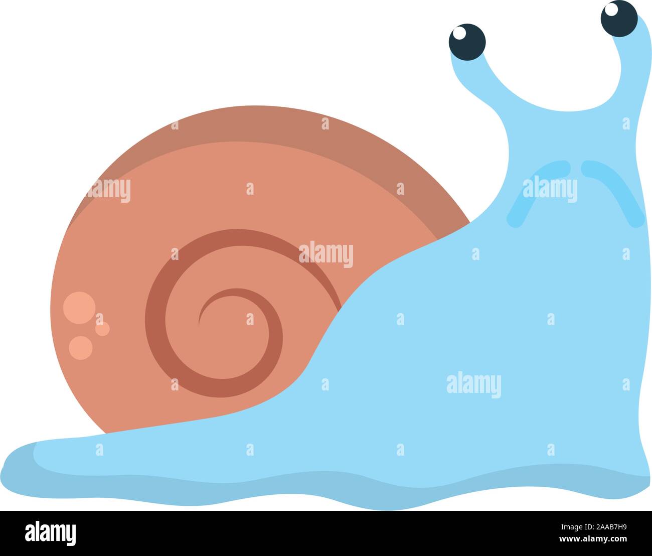 Isolated sea snail vector design Stock Vector Image & Art - Alamy
