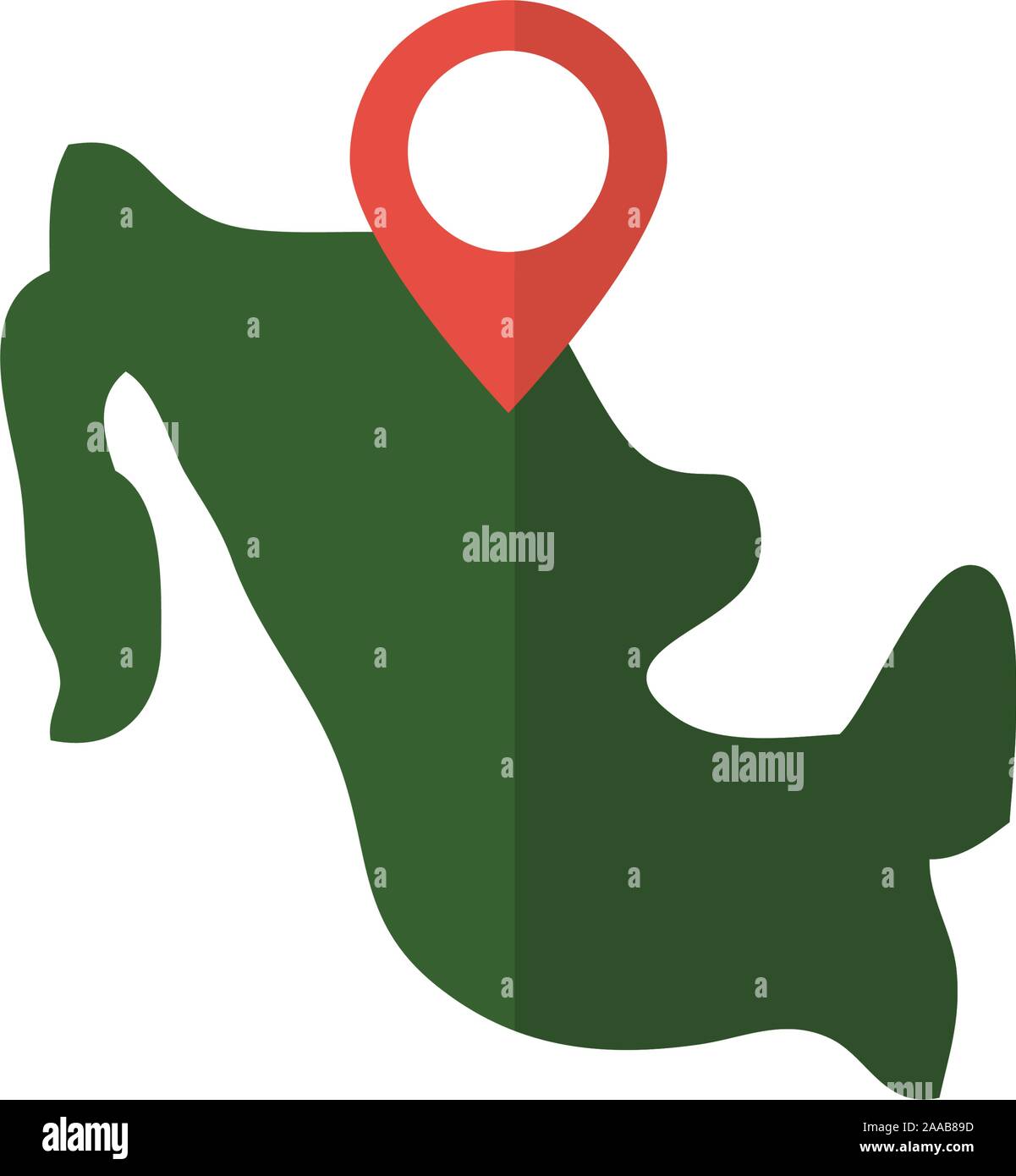 Image landmark gps map hi-res stock photography and images - Alamy