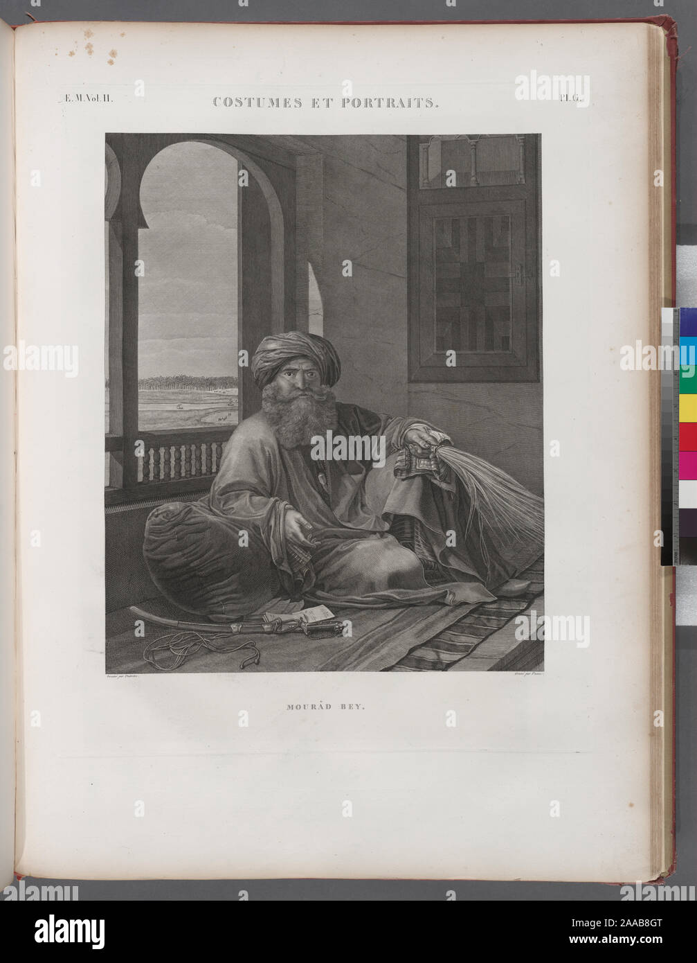 Costumes et portraits. Mourâd Bey.; Costumes et portraits. Mourâd Bey ...