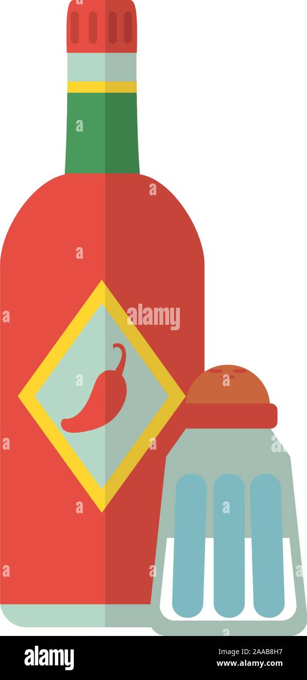 Isolated mexican chilli sauce vector design Stock Vector Image & Art ...