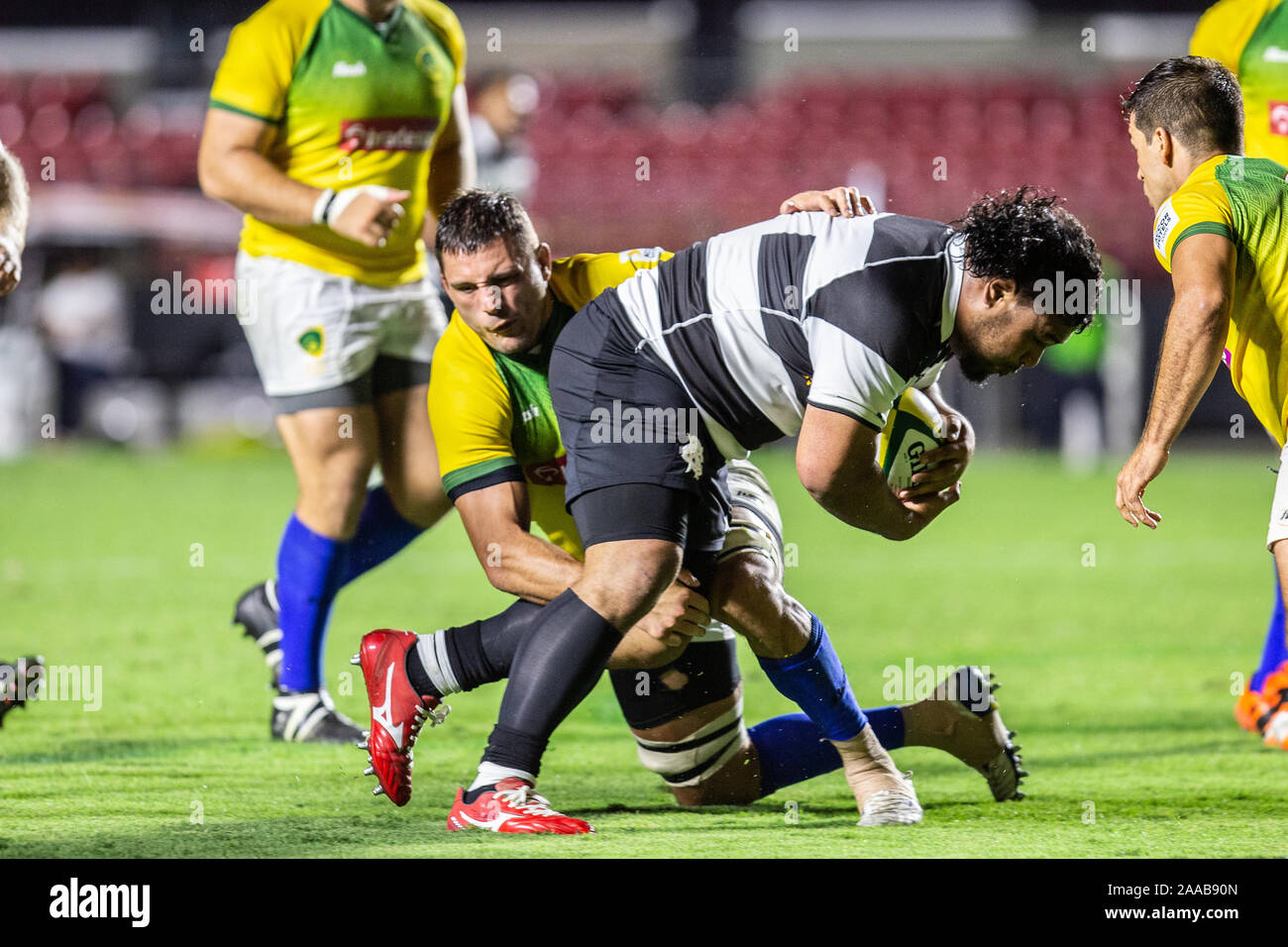SÃO PAULO, SP - 20.11.2019: BRASIL X BARBARIAN FC - The Brazilian rugby ...