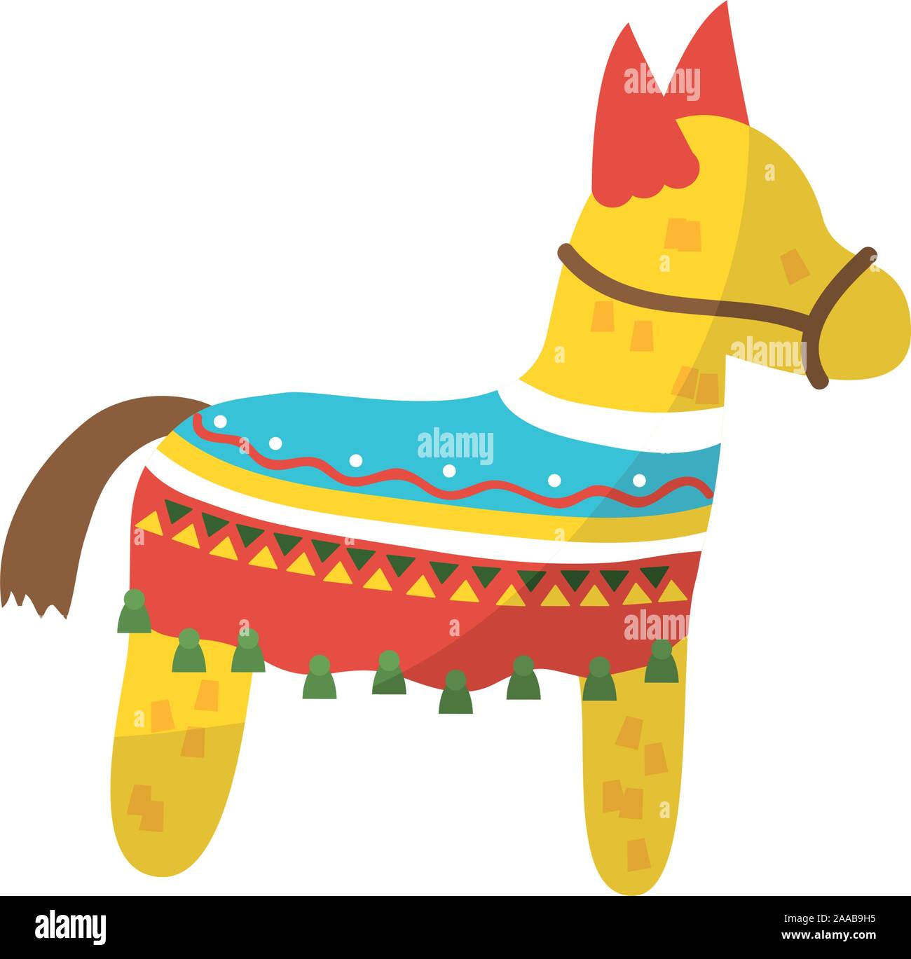 Isolated mexican pinata vector design Stock Vector Image & Art - Alamy