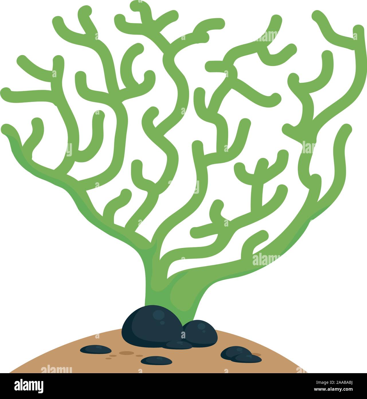 Isolated sea coral vector design Stock Vector Image & Art - Alamy