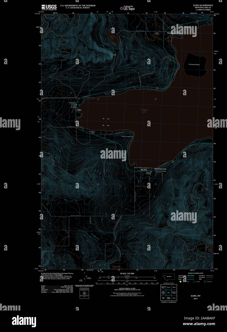 Map of elmo montana hi-res stock photography and images - Alamy