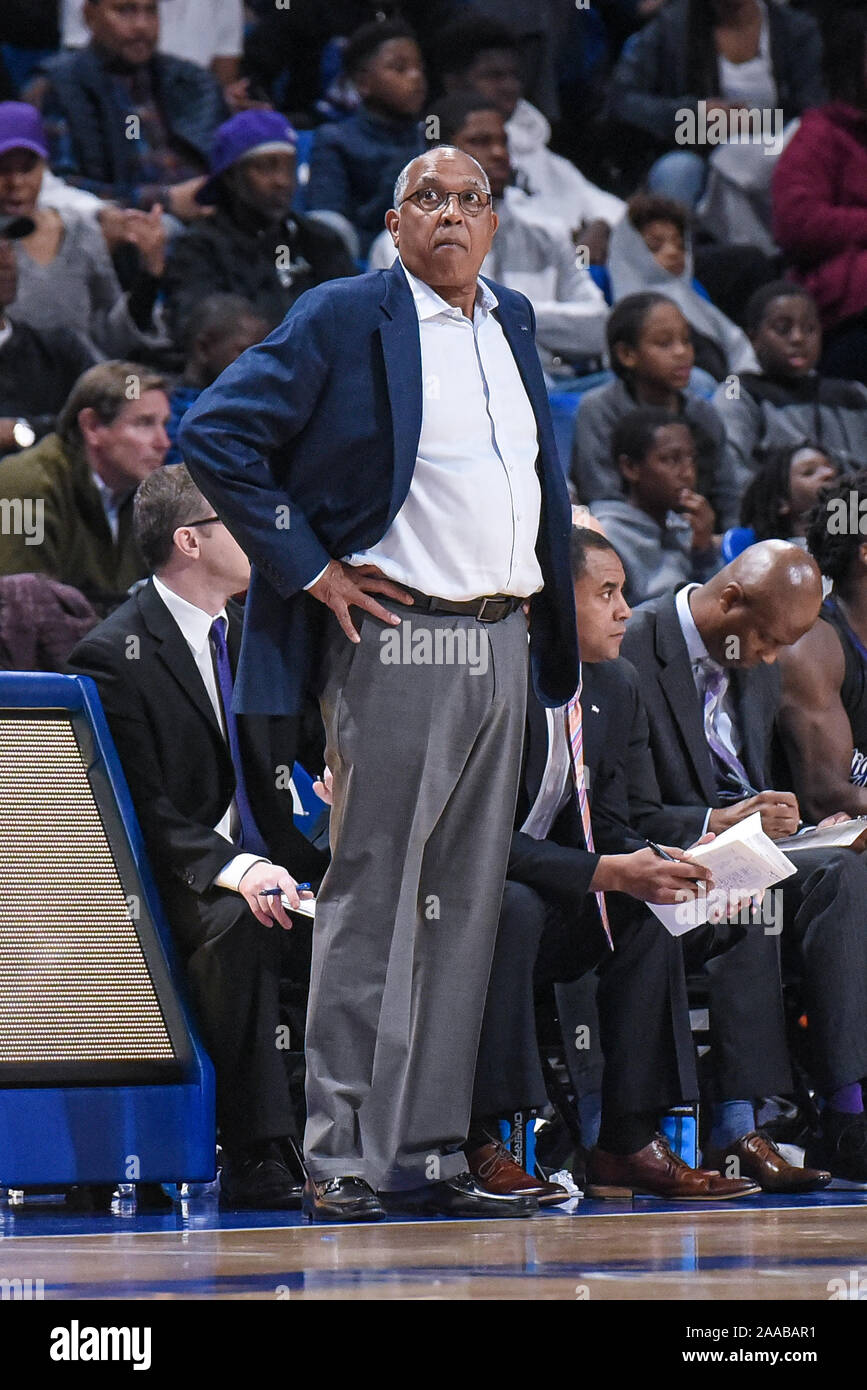 Nov 20, 2019: High Point Panthers head coach Tubby Smith during a ...