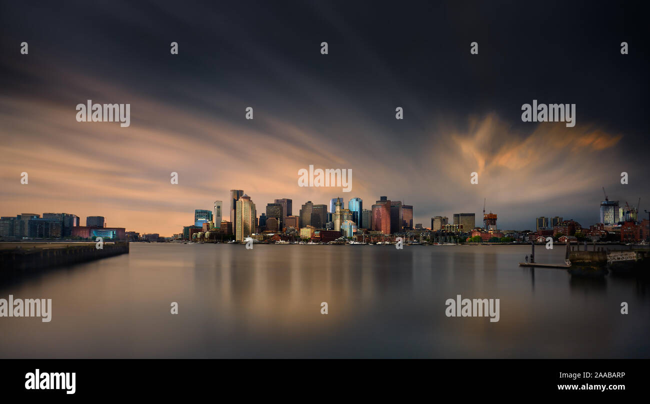 Bosting city view hi-res stock photography and images - Alamy