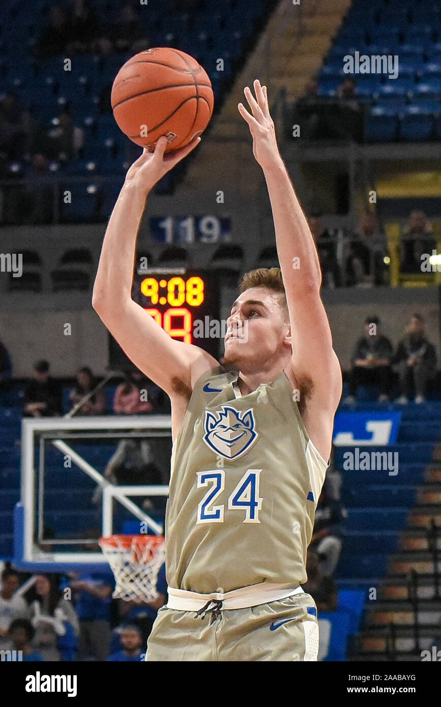 Nov 20, 2019: Saint Louis Billikens guard Gibson Jimerson (24) takes a ...