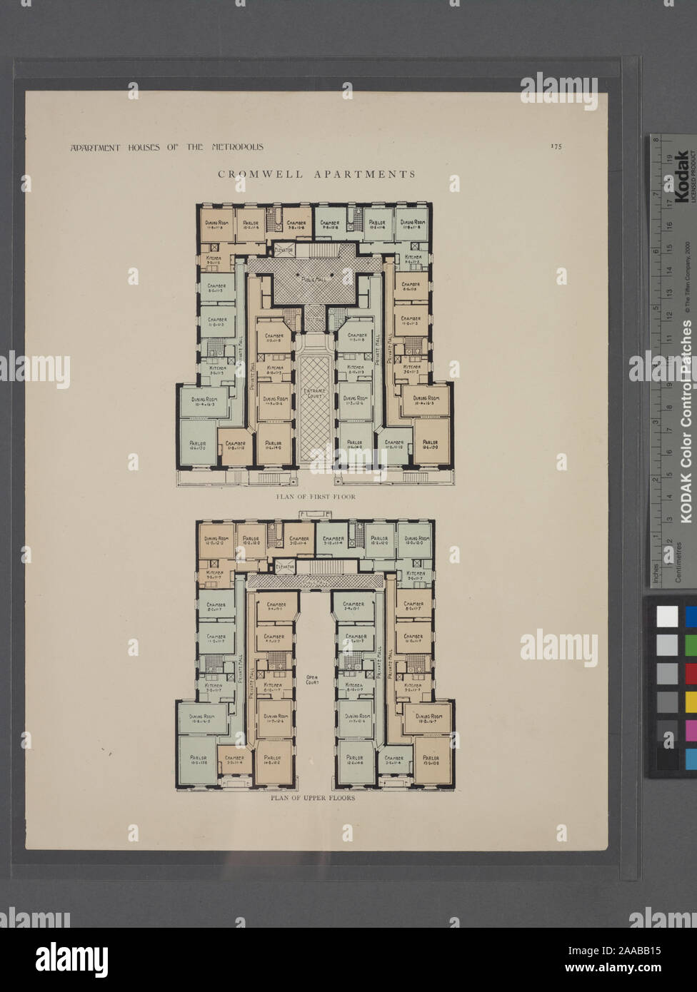 Includes index.; Cromwell Apartments. Plan of first floor; Plan of ...