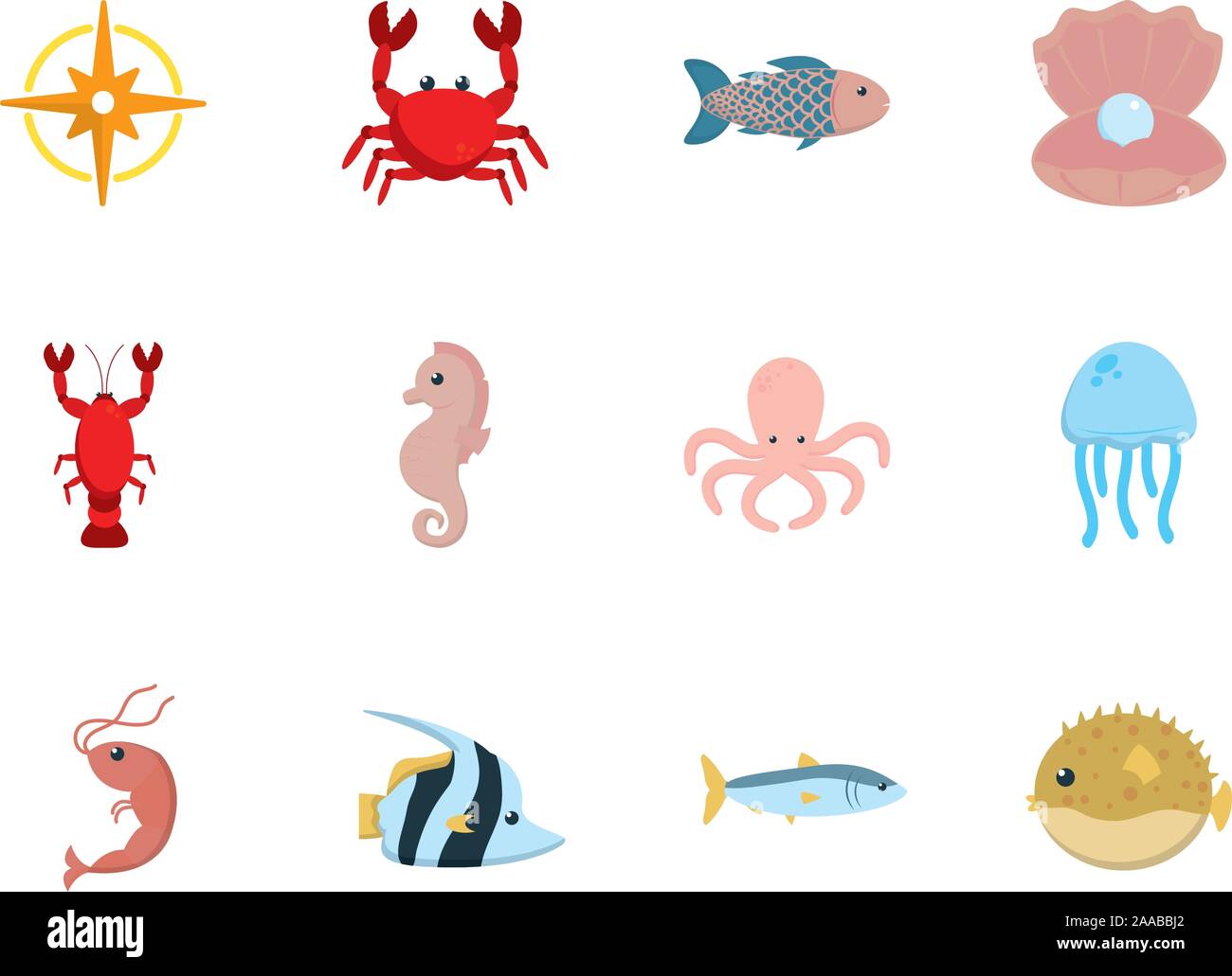 Lobster caribbean Stock Vector Images - Alamy