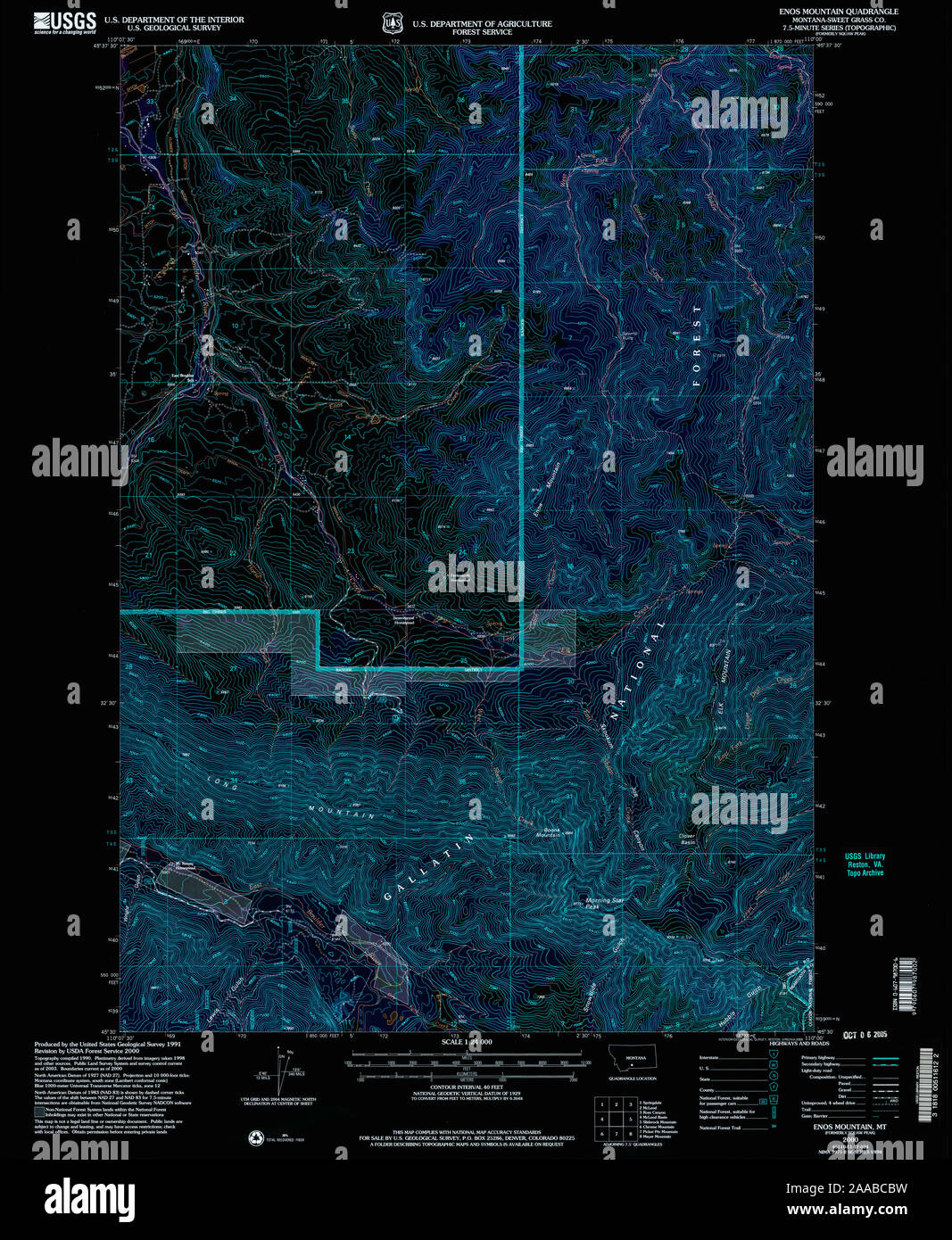 Map of enos hi-res stock photography and images - Alamy