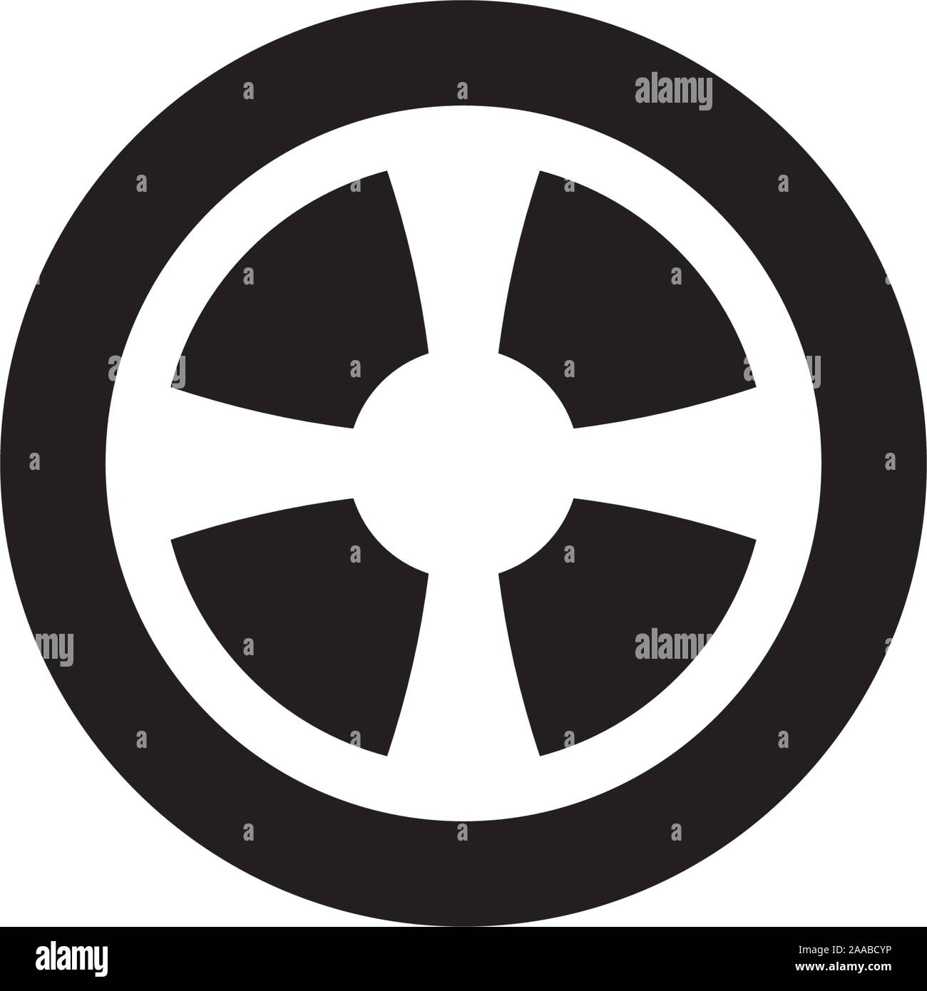 Car wheel icon hi-res stock photography and images - Alamy