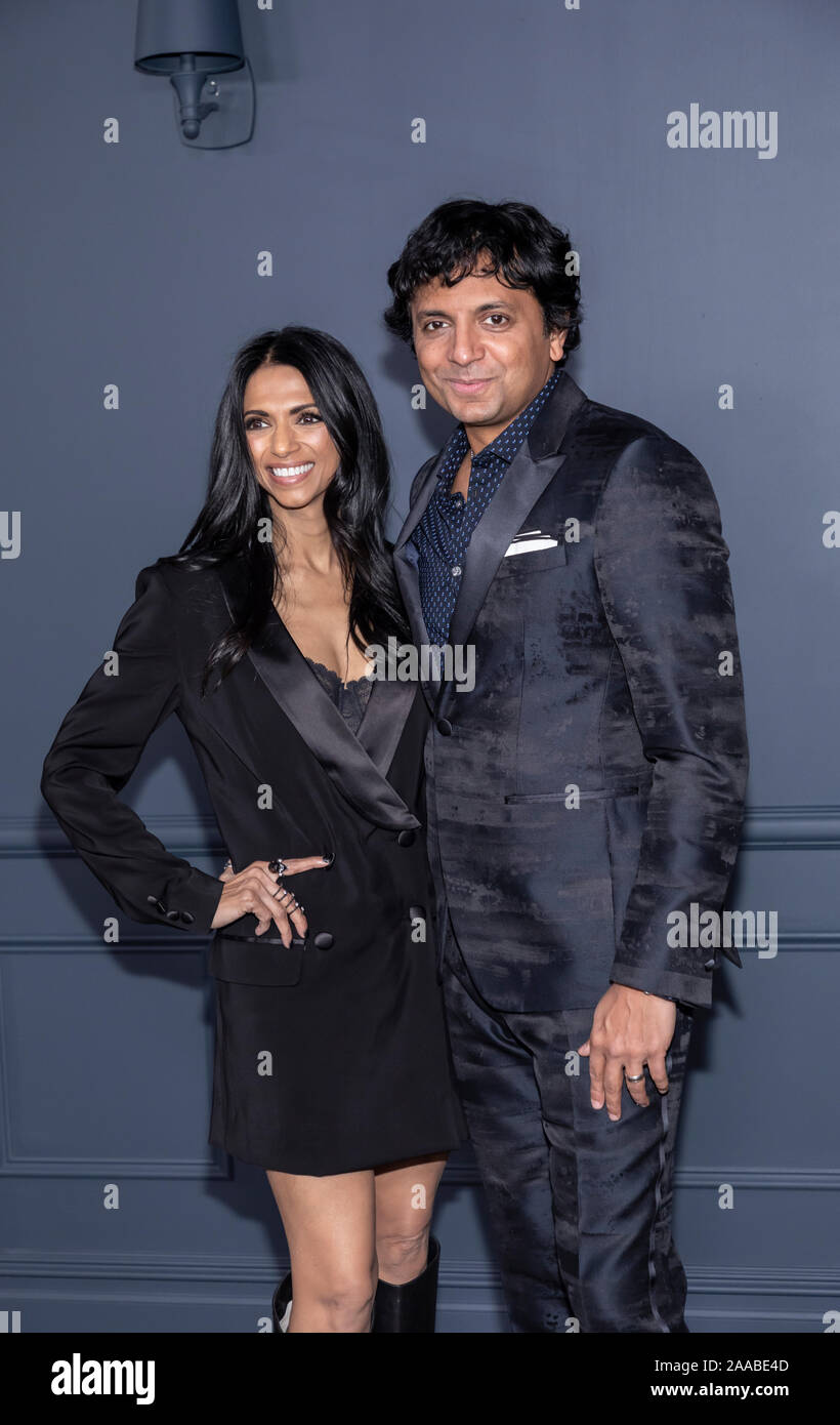 Brooklyn, United States. 19th Nov, 2019. Bhavna Vaswani and M. Knight ...
