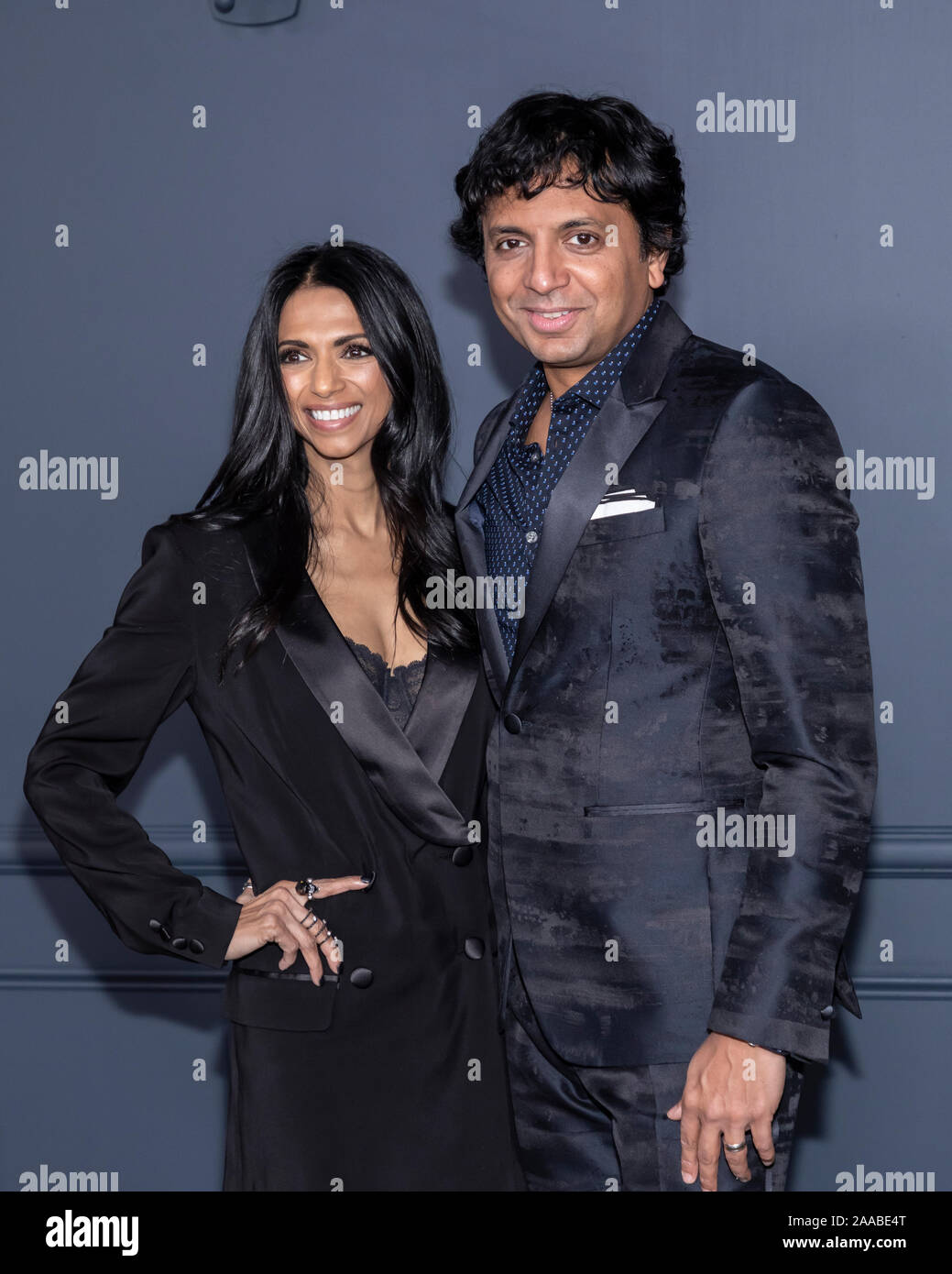 Brooklyn, United States. 19th Nov, 2019. Bhavna Vaswani and M. Knight ...