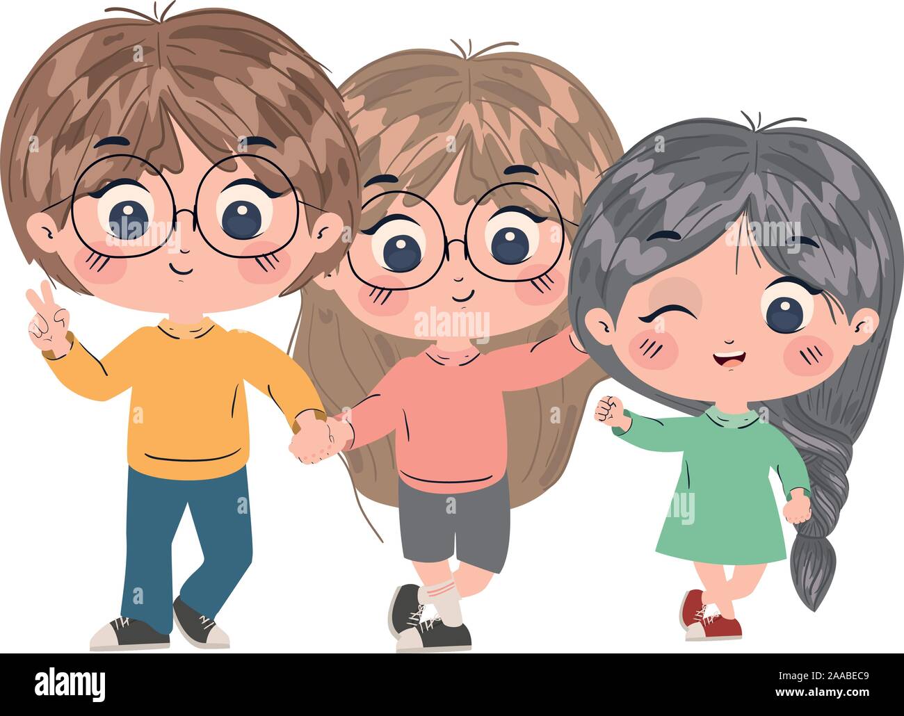 Isolated kids cartoons vector design Stock Vector Image & Art - Alamy
