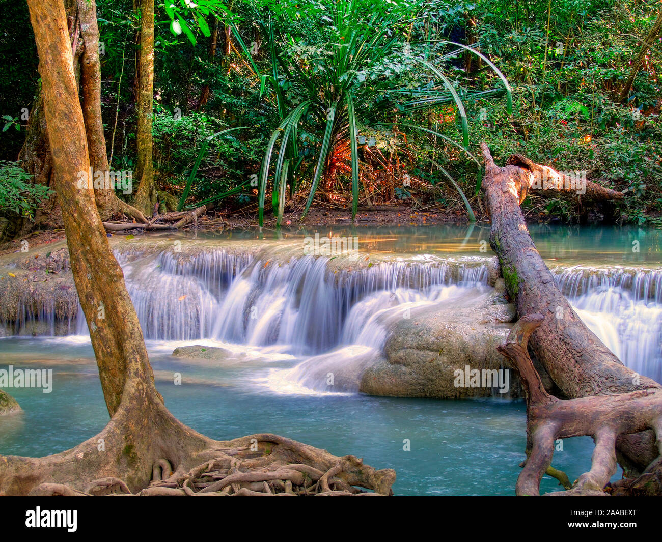 Erawan falls hi-res stock photography and images - Alamy