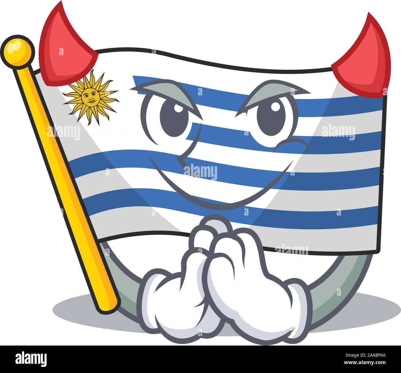 Flag moving in the wind Stock Vector Images - Alamy