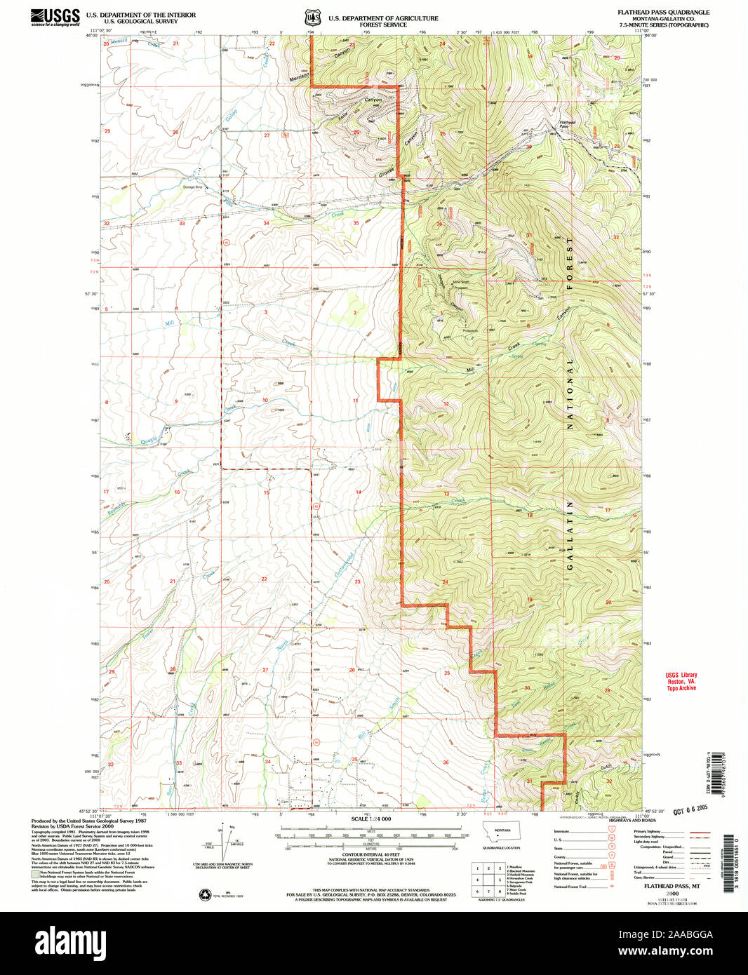 Map of flathead hi-res stock photography and images - Alamy
