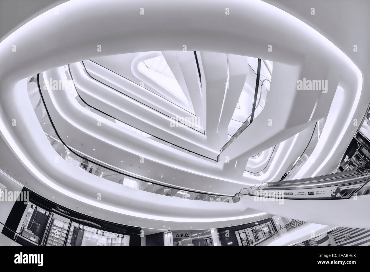 Interior of Central Embassy Bangkok Stock Photo - Alamy
