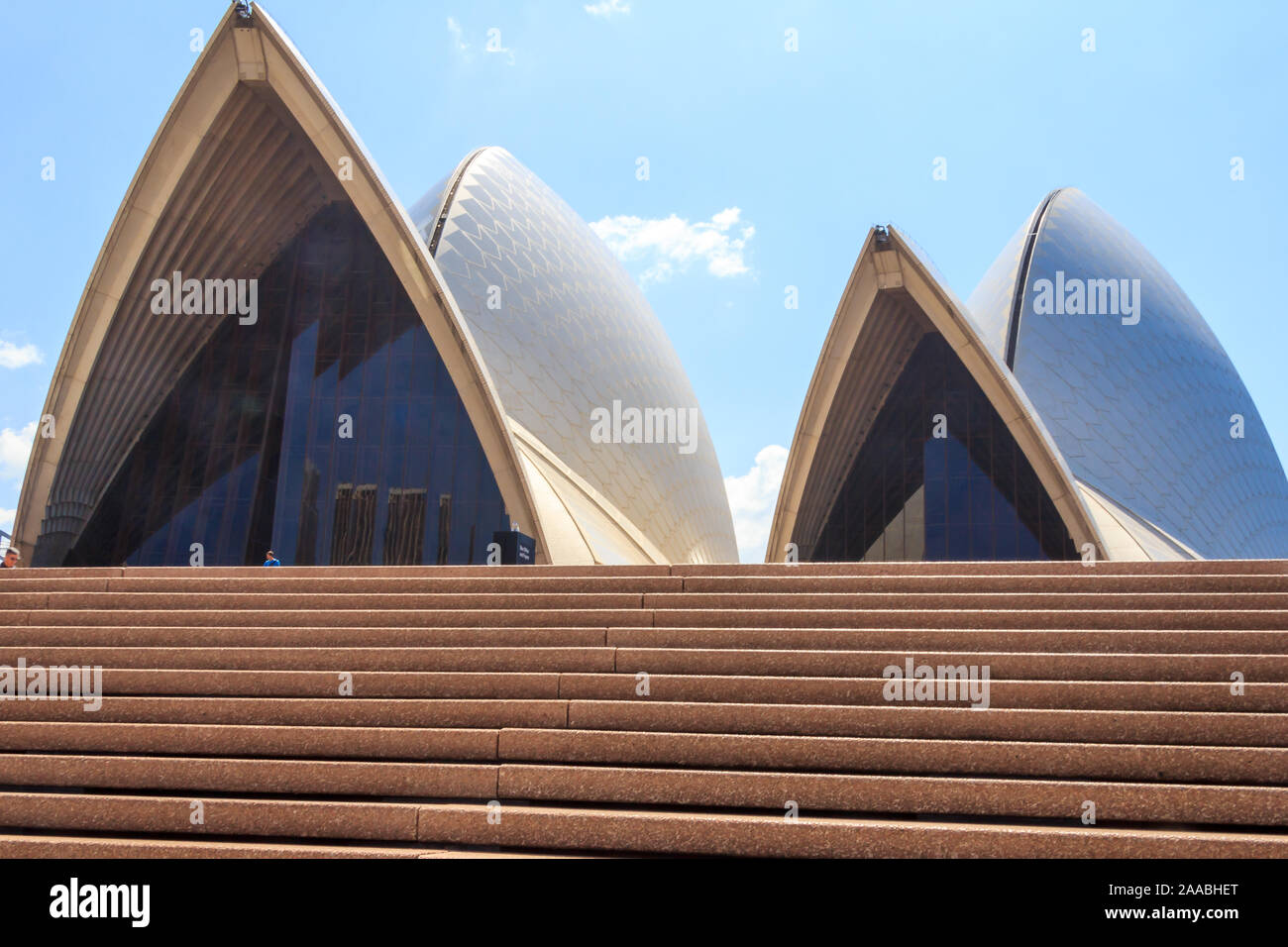 Sydney, Australia - March 24th 2013: Abstract view of the Opera House ...
