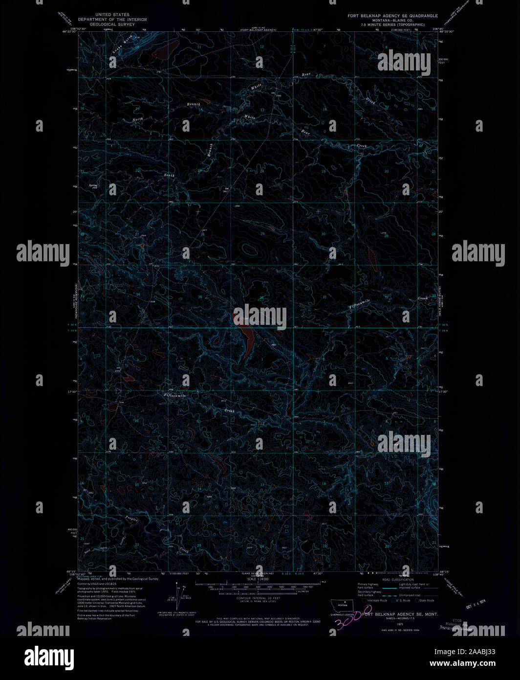 Fort belknap agency map hi-res stock photography and images - Alamy