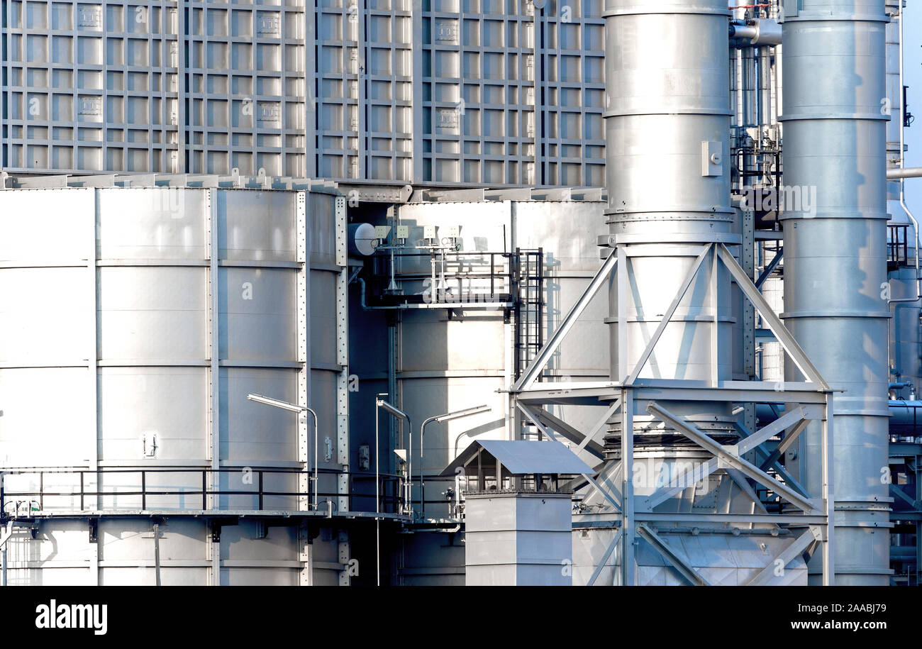 Oil and gas industrial refinery zone,Detail of equipment oil pipeline ...