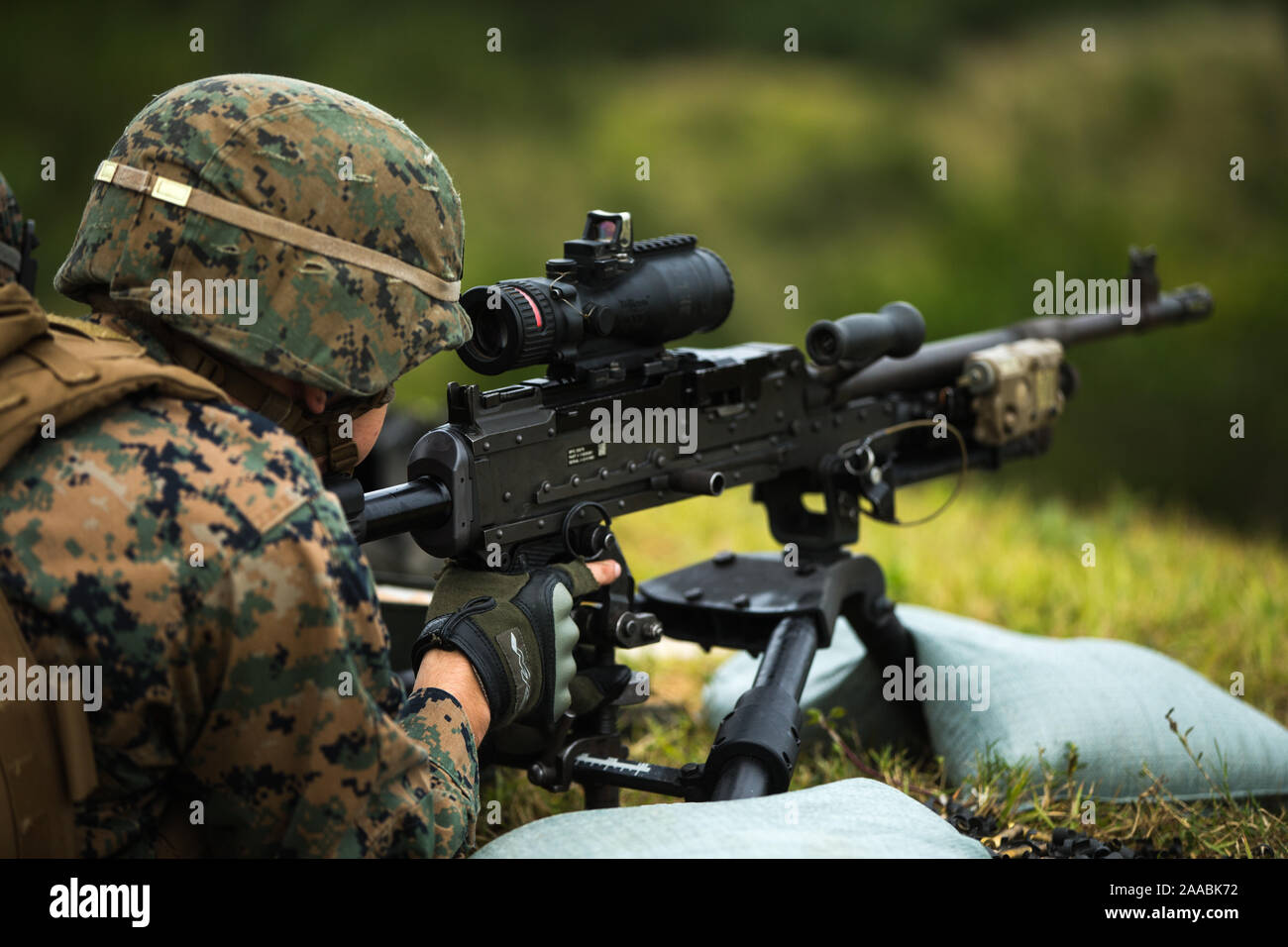 Crewserved weapons hi-res stock photography and images - Alamy