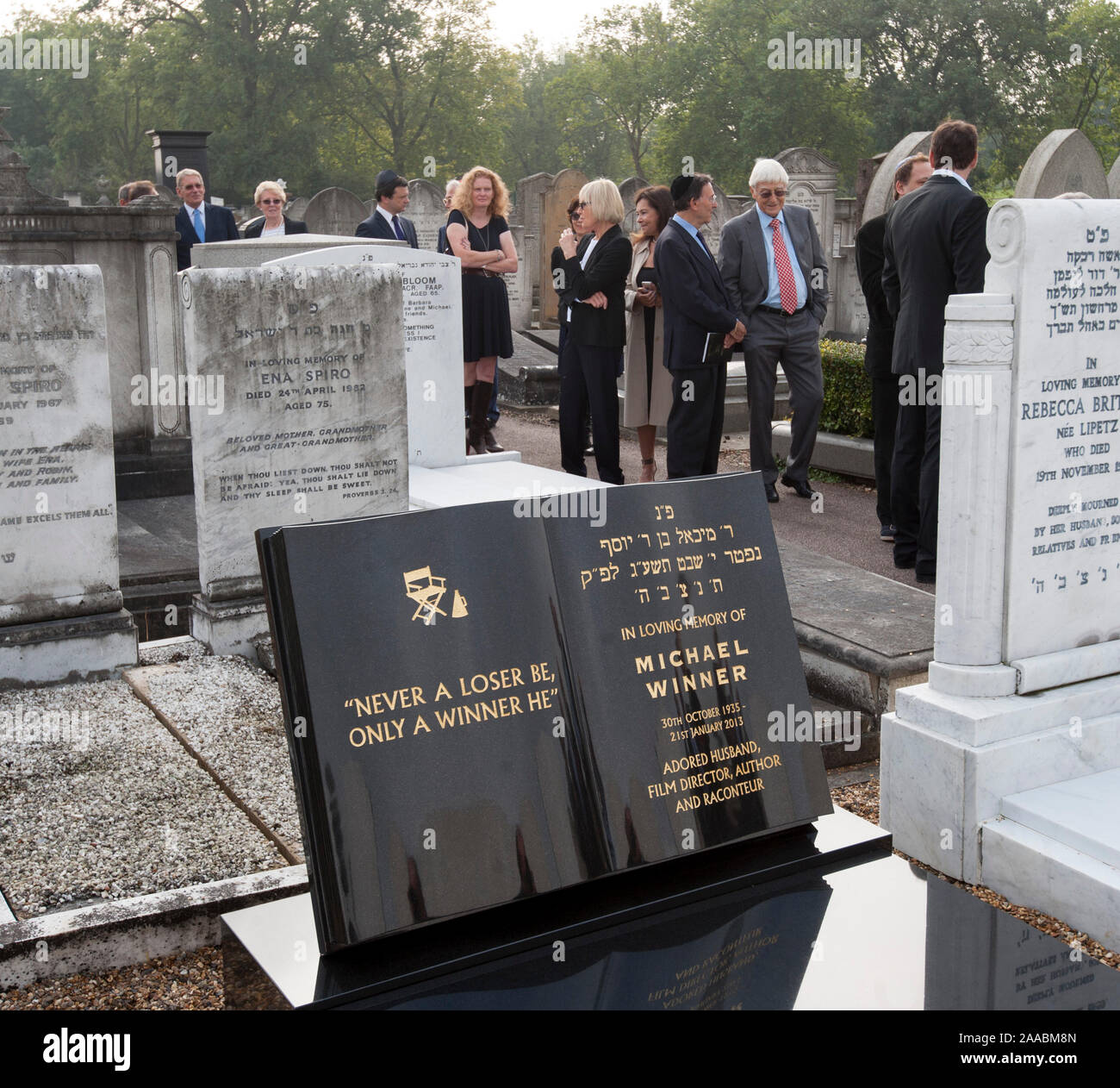 Jewish Headstone Unveiling