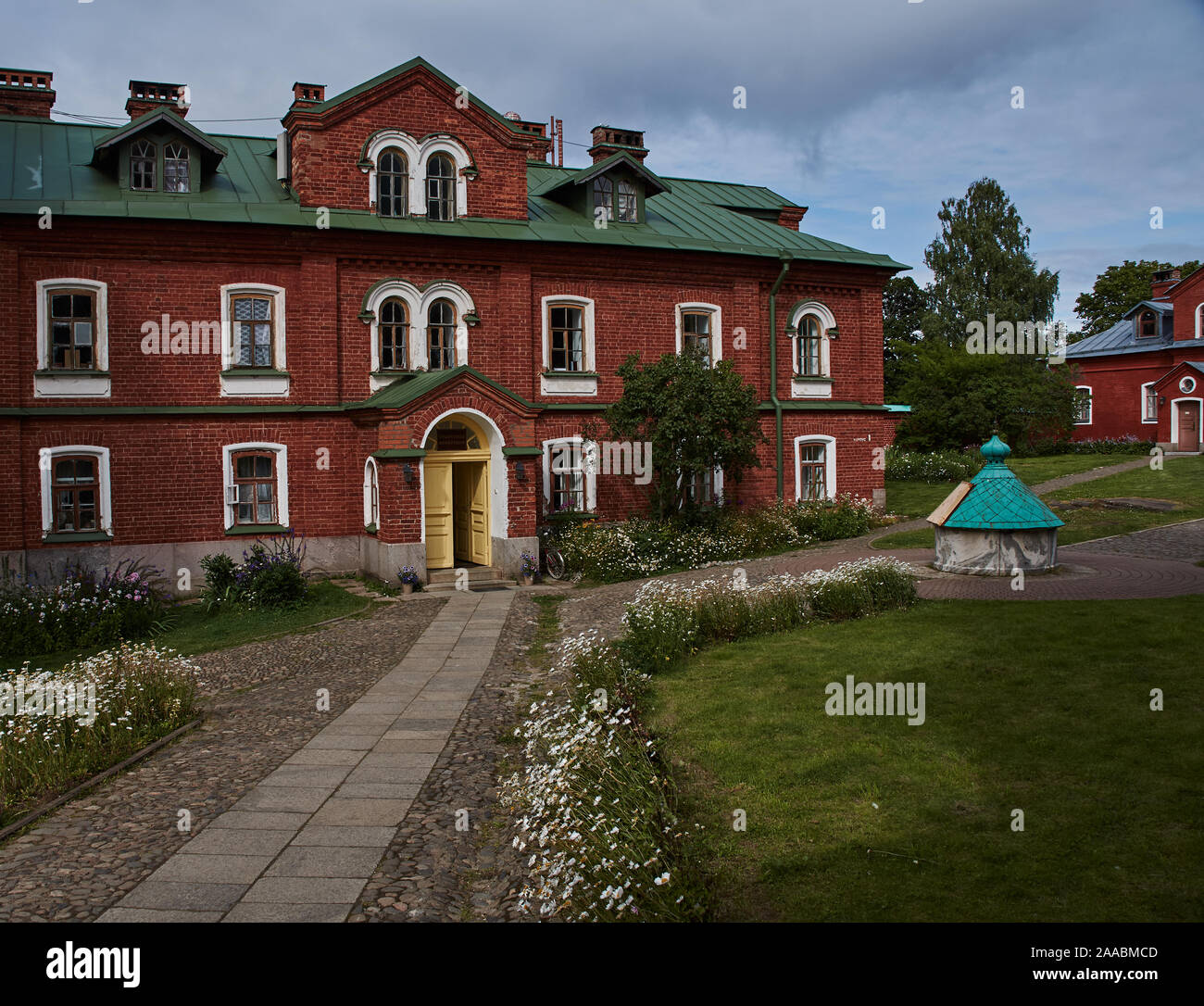 An ancient Orthodox monastery, in which monks used to live in solitude ...