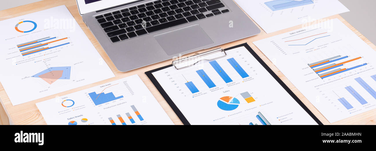 documents on the table, office workplace Stock Photo - Alamy