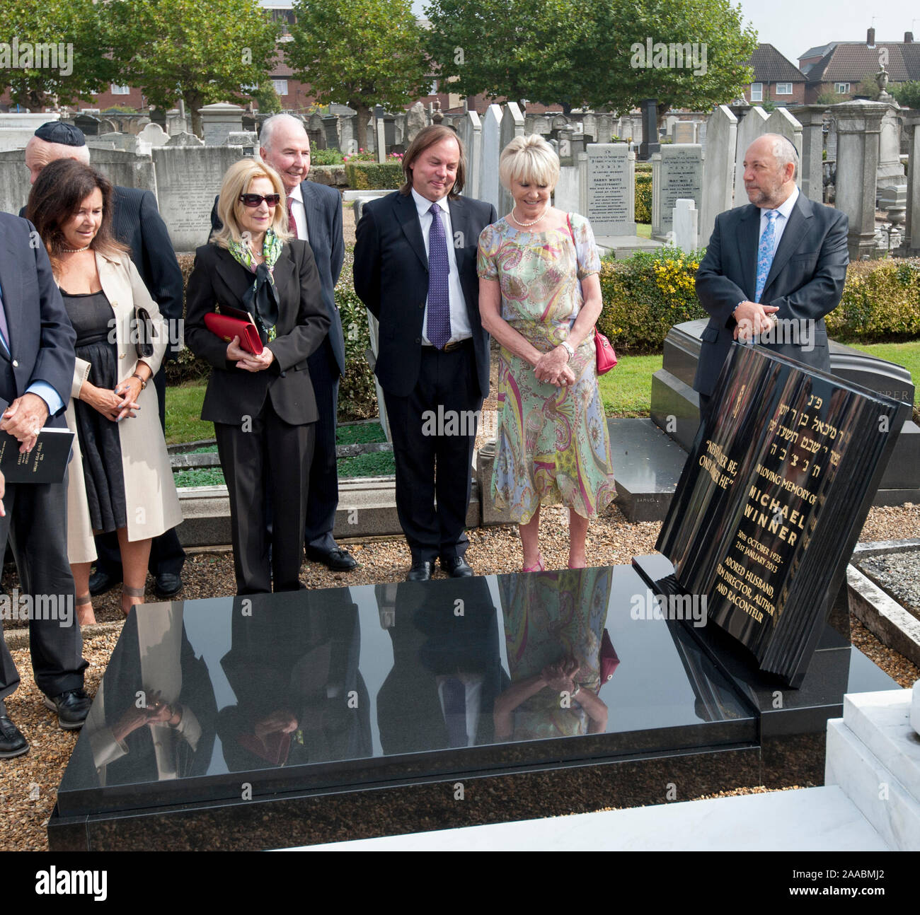 Jewish Unveiling At Cemetery
