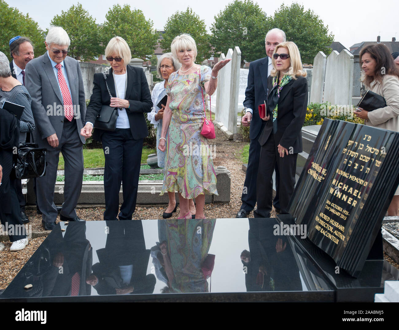 Jewish Headstone Unveiling