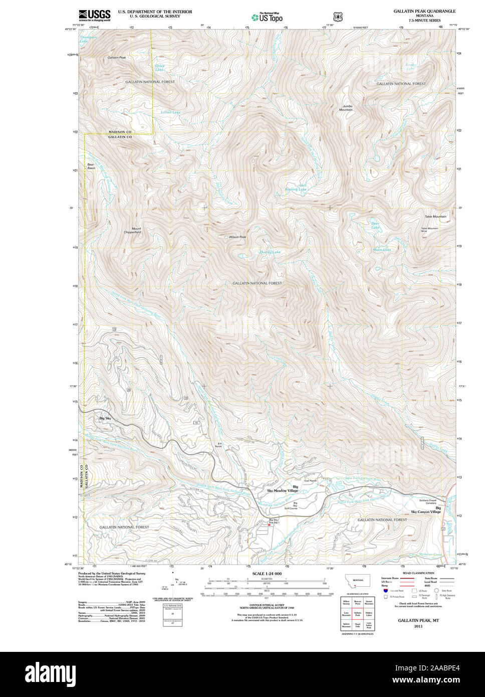 Gallatin map hi-res stock photography and images - Alamy