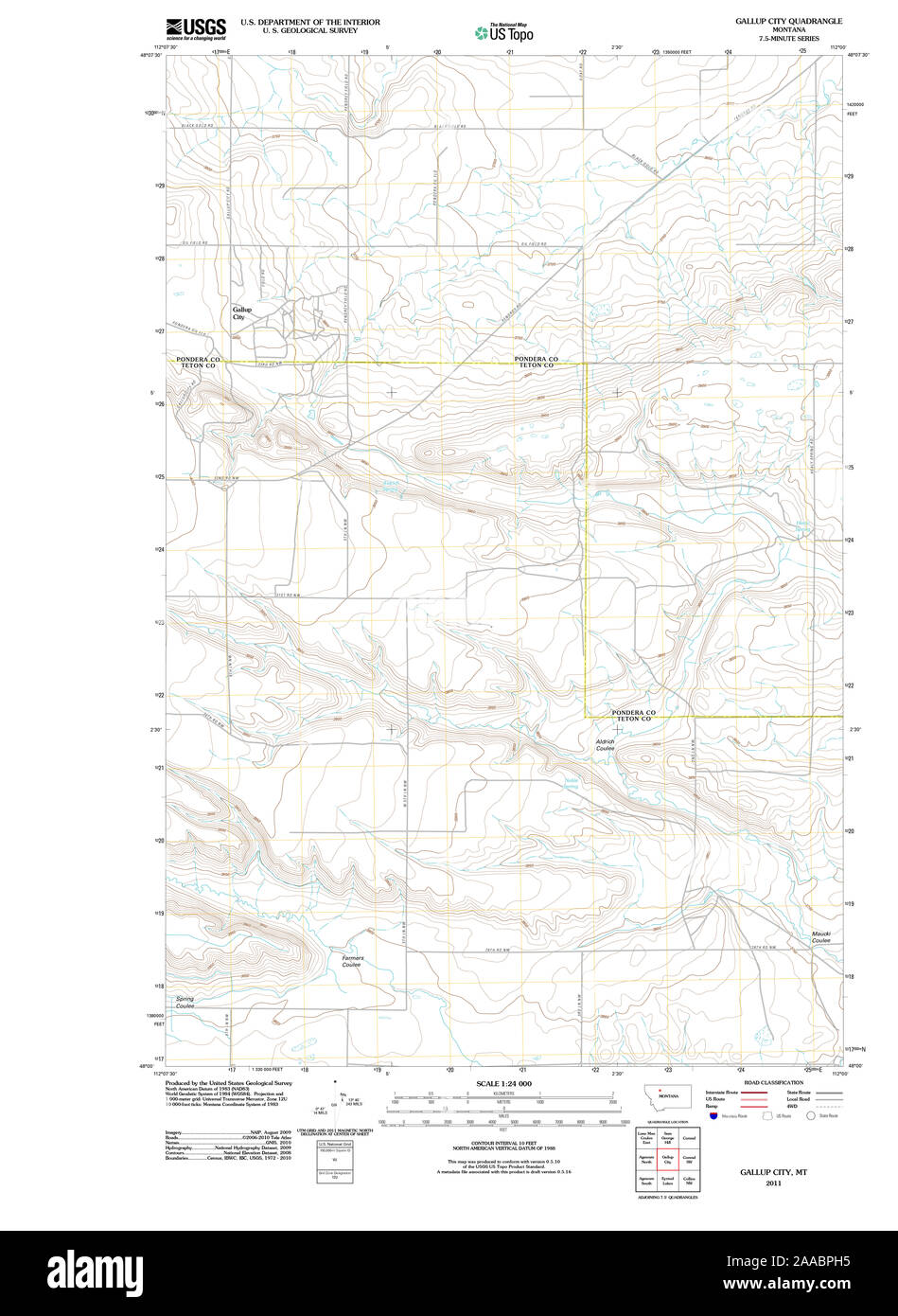 Map of gallup hi-res stock photography and images - Alamy