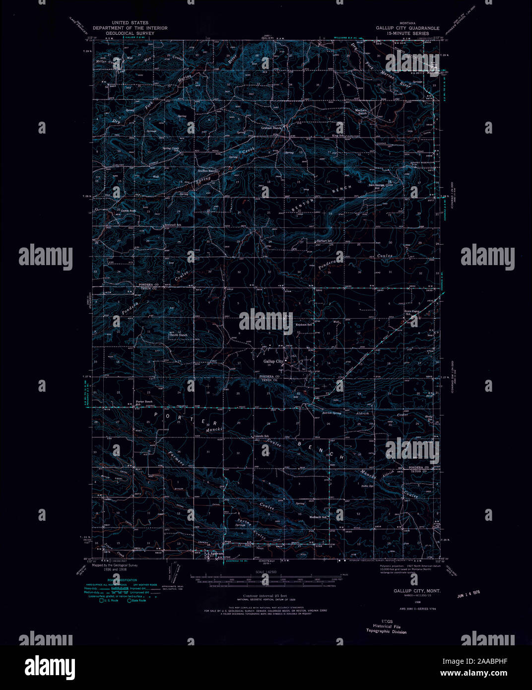 Map of gallup hi-res stock photography and images - Alamy
