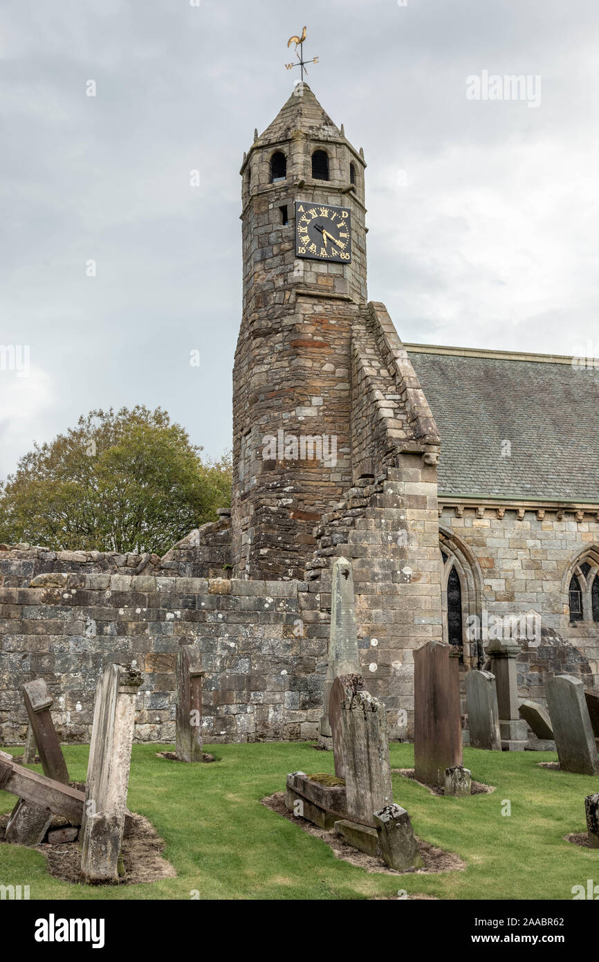 St Bride's Church, Douglas, South Lanarkshire. The building was ...
