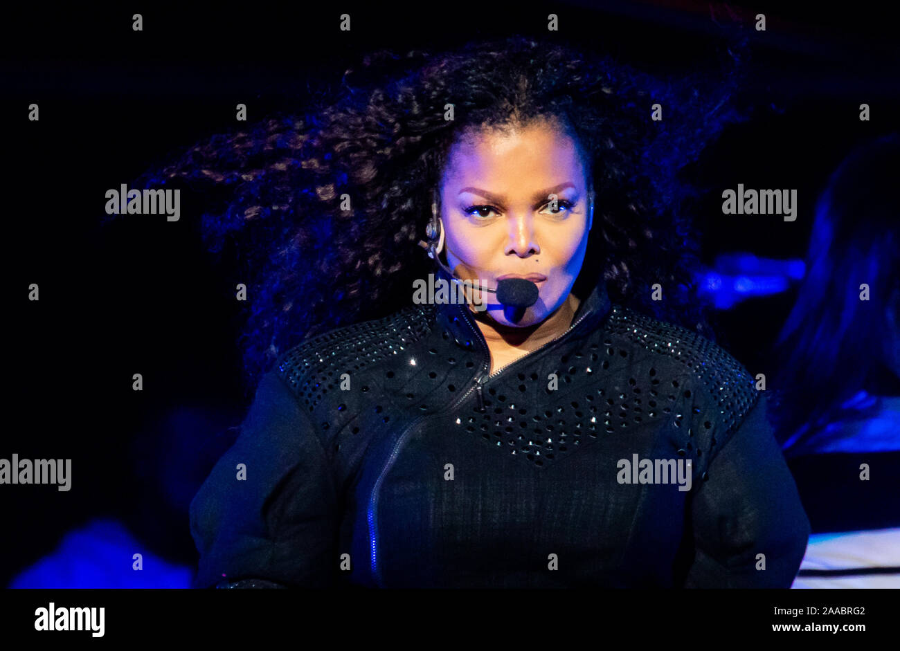 Honolulu, HI, USA. 20th Nov, 2019. Janet Jackson performs on stage at ...