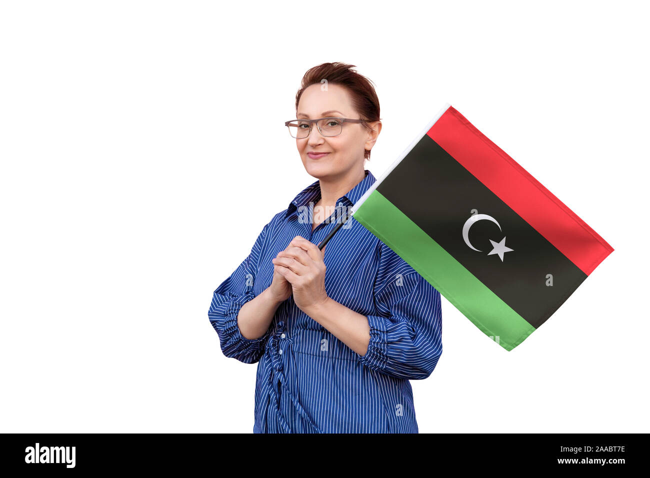 Old libya flag hi-res stock photography and images - Alamy
