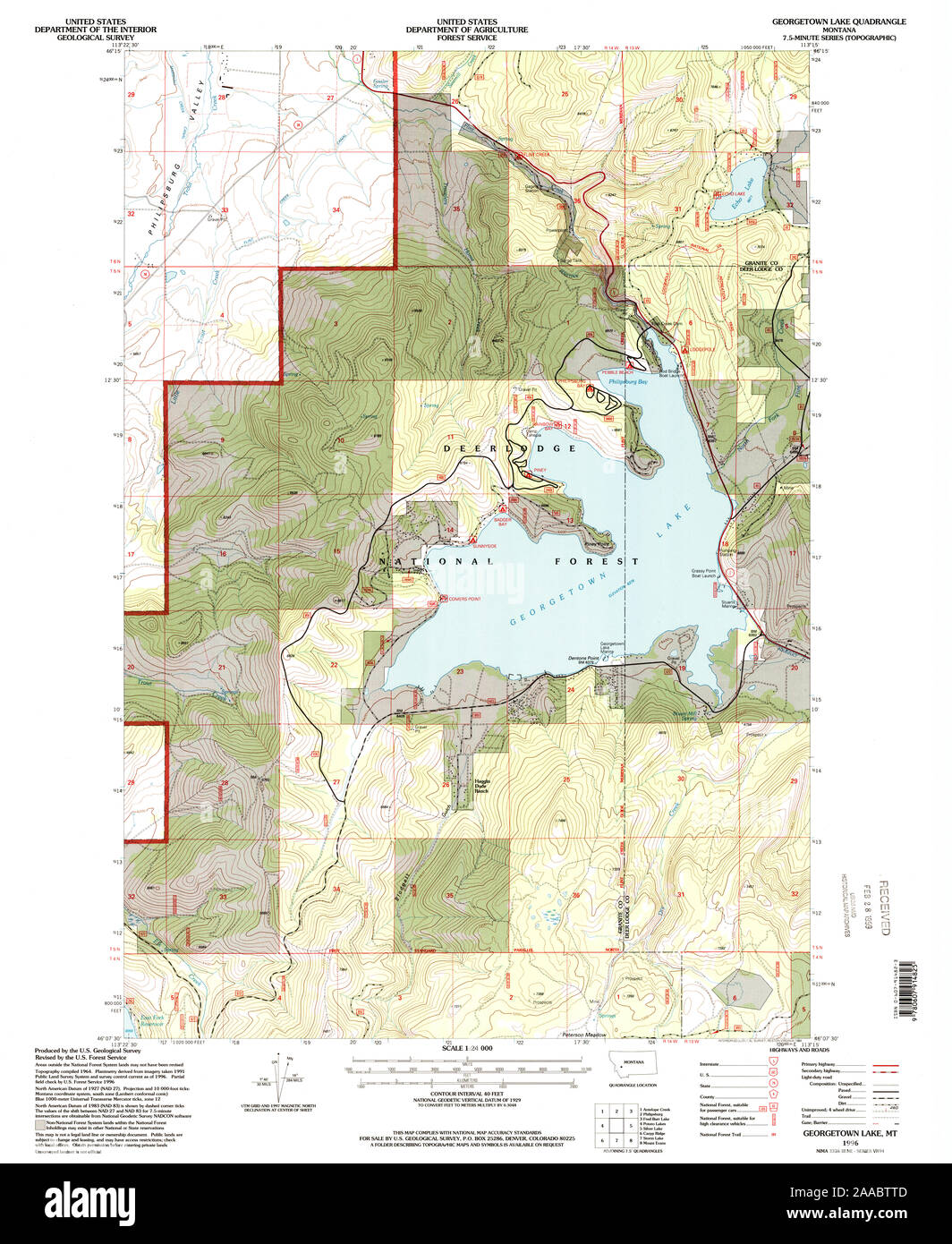 Georgetown lake montana hi-res stock photography and images - Alamy