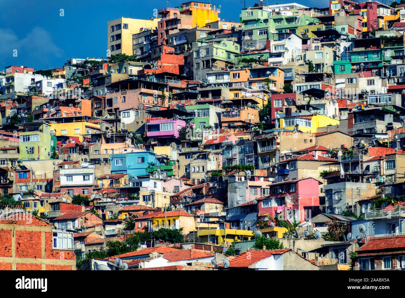 Slums of Izmir, Turkey Stock Photo - Alamy