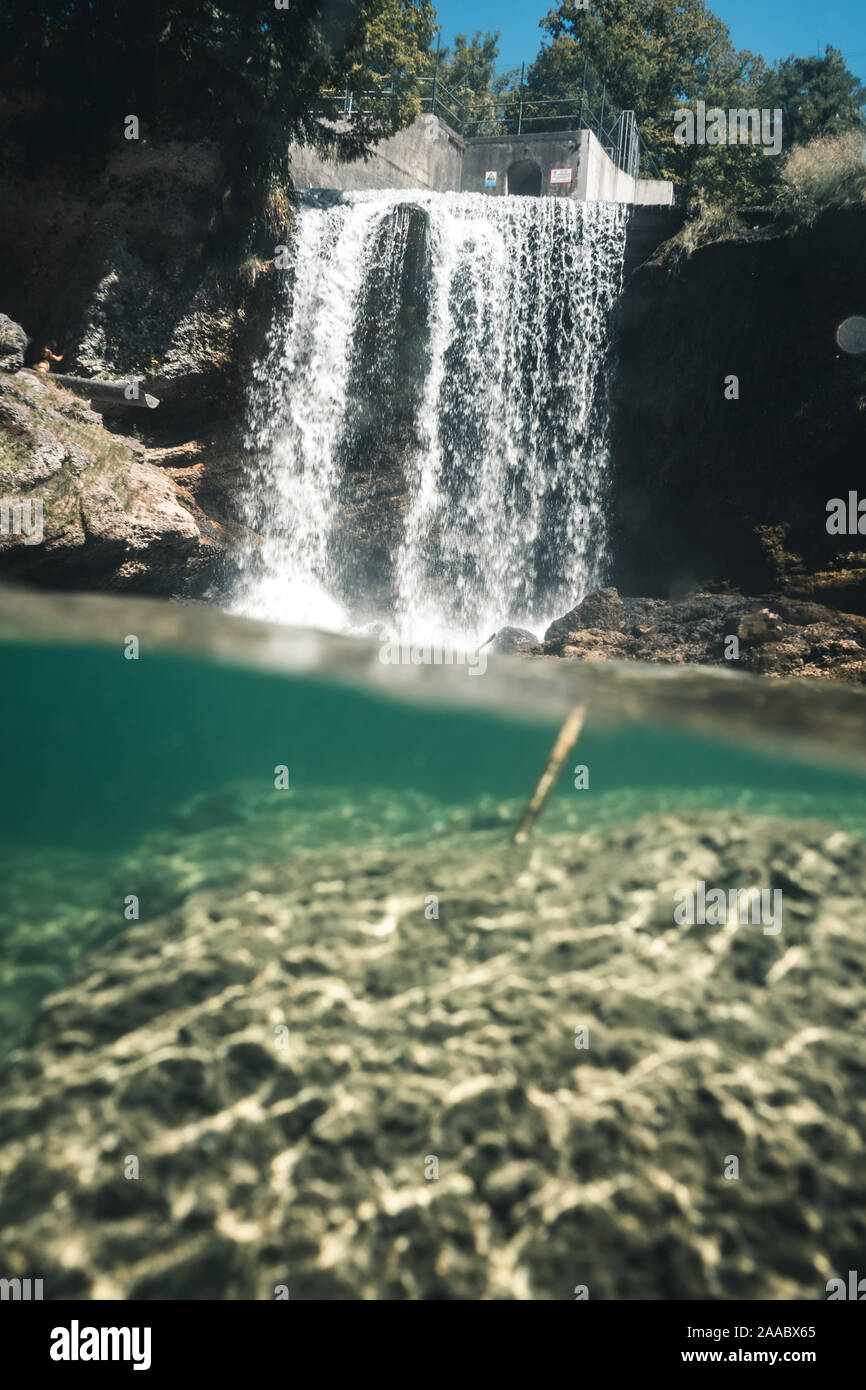 Half And Half Underwater Shot High Resolution Stock Photography and ...