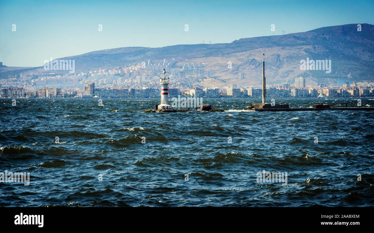 Kordon Street view in Pasaport Pier. Pasaport District is popular ...